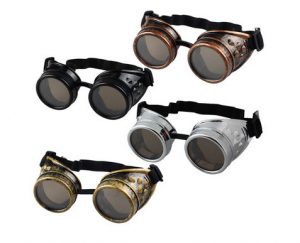 Vintage Victorian Style Steampunk Welding Goggles – Skiverr